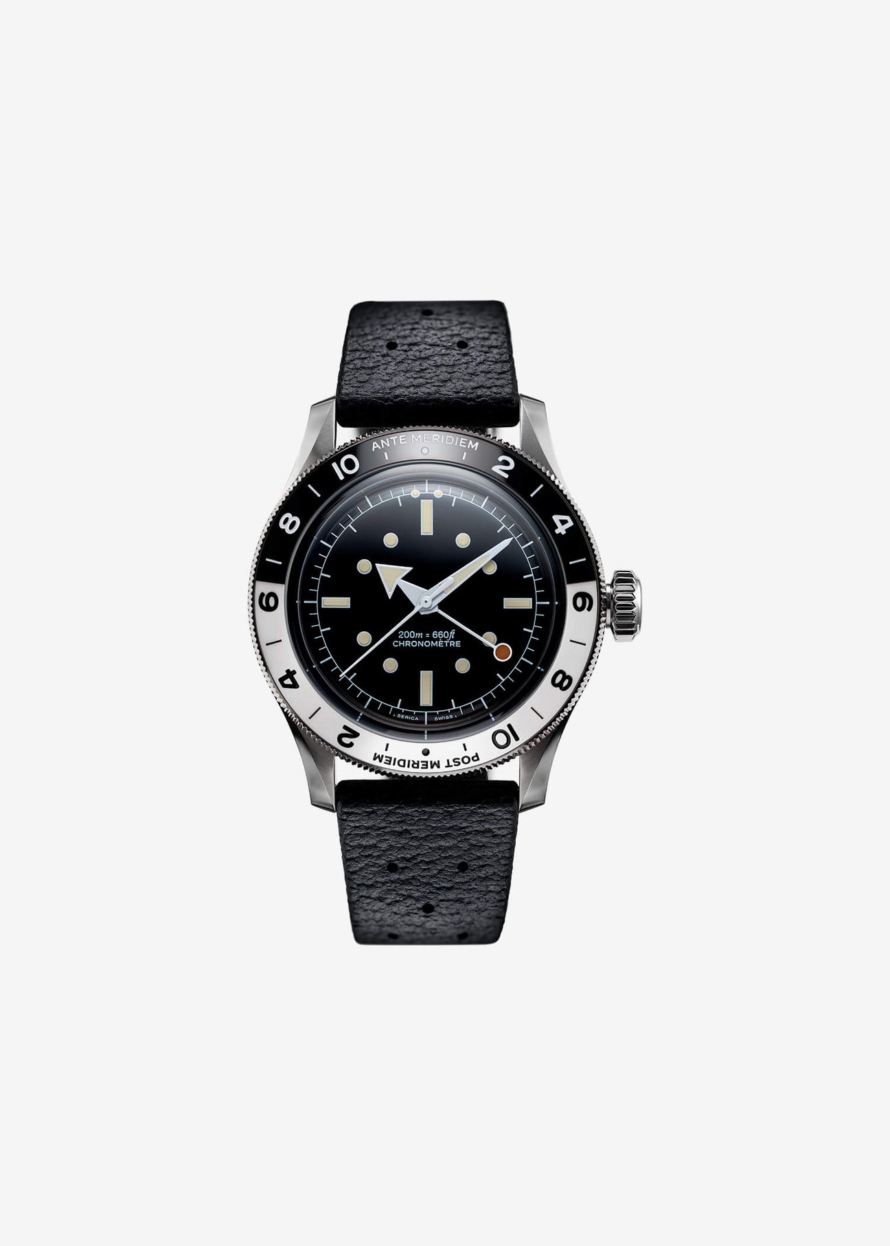 Ref. 8315 GMT - Enamel Black – SERICA Watches